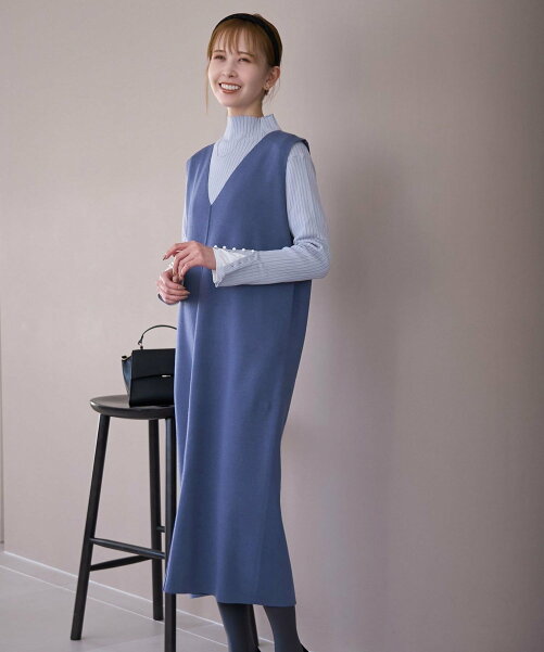 Rope Picnic|ニットジャンパースカート 洗濯機ok・アンチピリング Rakuten Fashion 楽天ファッション/旧楽天